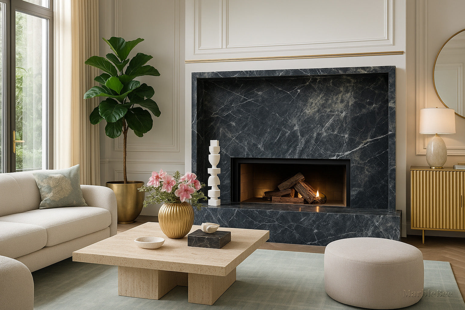 Marble Fireplace Surround: The Ultimate Guide to Choosing One – Marblebee