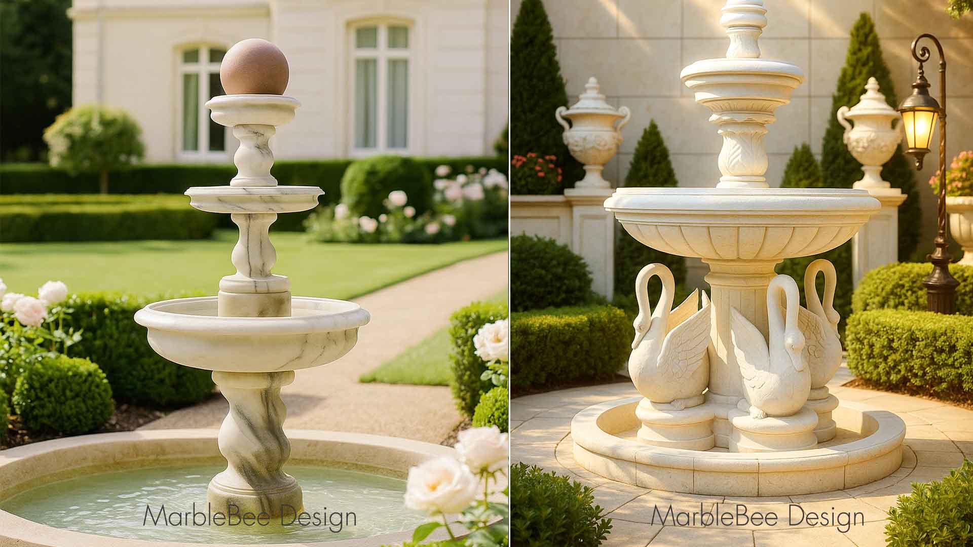 Top Ways Designers Use Marble Fountains as Architectural Centerpieces ...