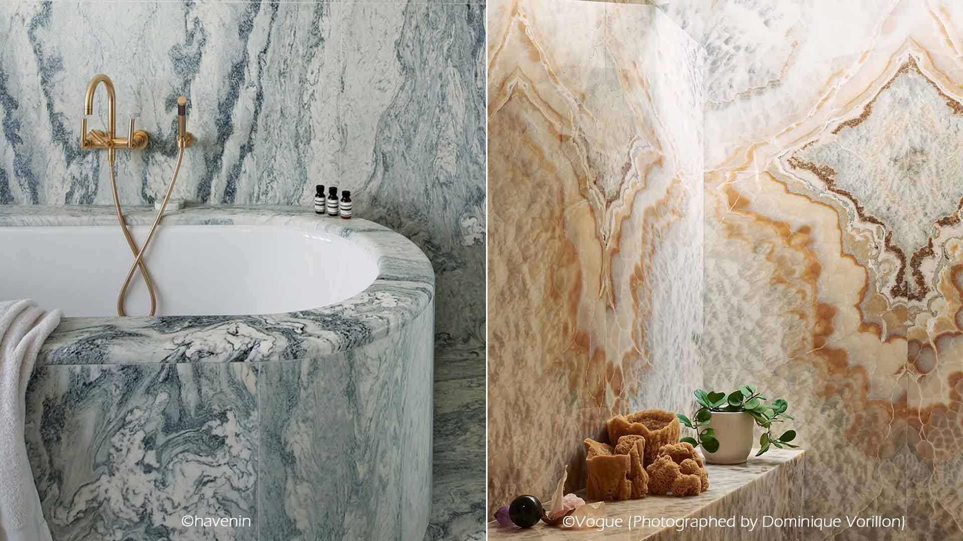 10 Trending Marble Tile Patterns for Coastal Bathroom Décor – Marblebee