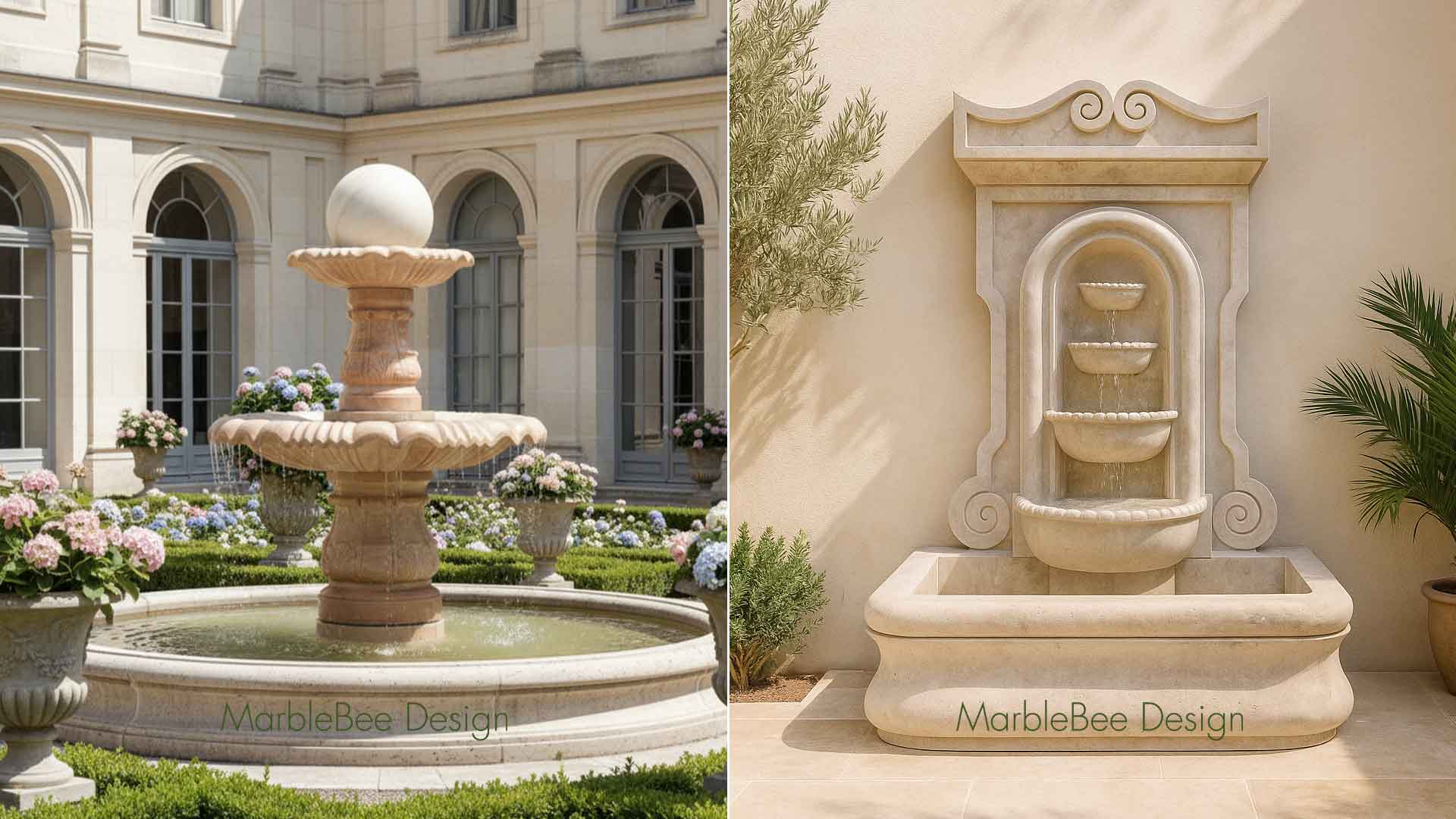 Why Do Architects Choose Marble Fountains as Outdoor Centerpieces ...