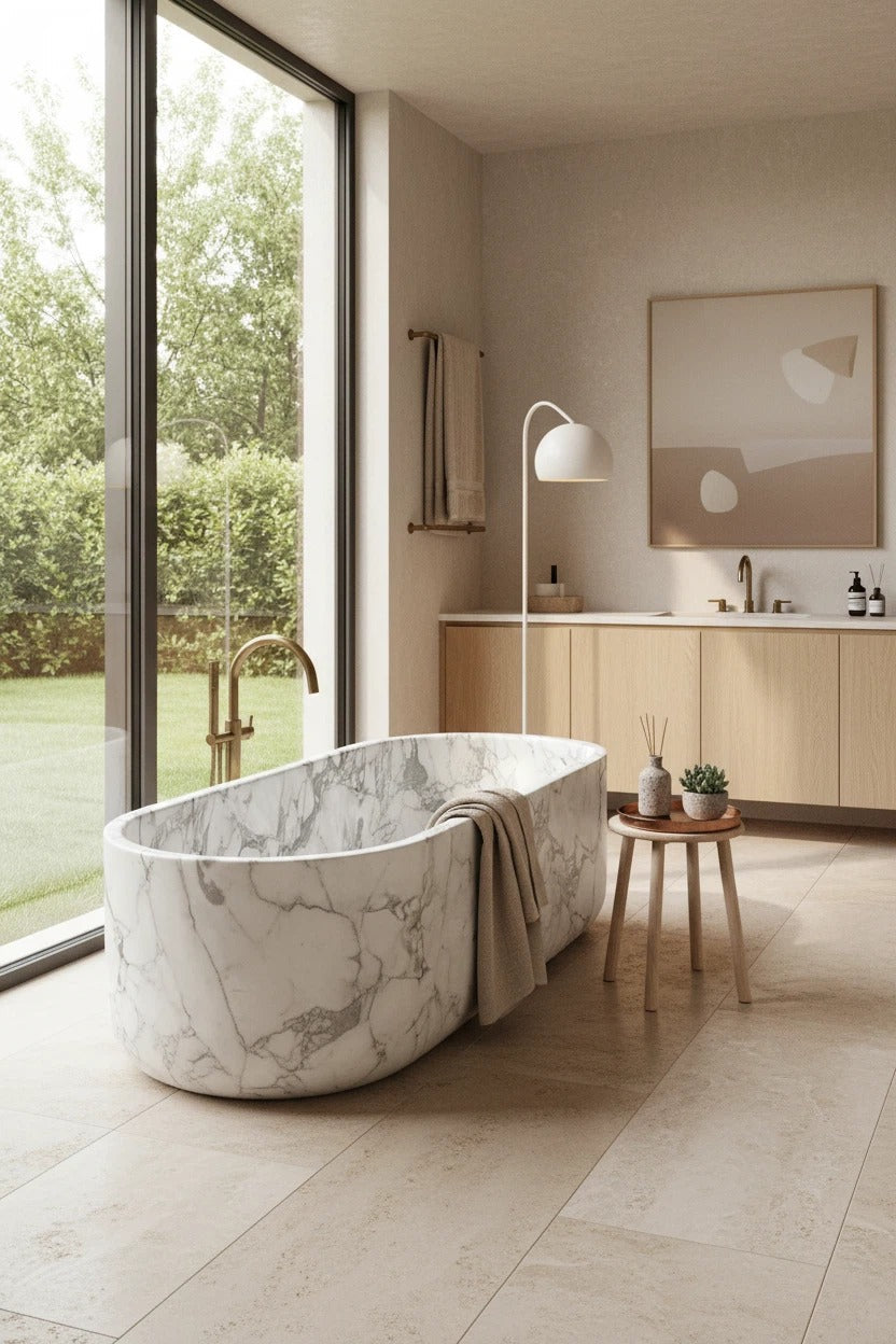 Marble bathtub – Marblebee