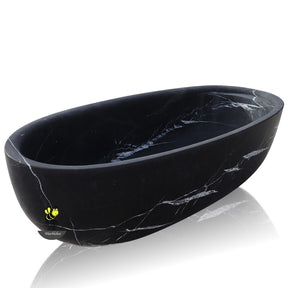 Black marble tub customzied stone tubs