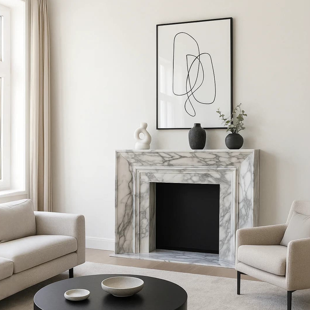 Marble Fireplace Mantel – Marblebee
