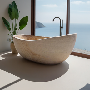 Natural stone tubs
