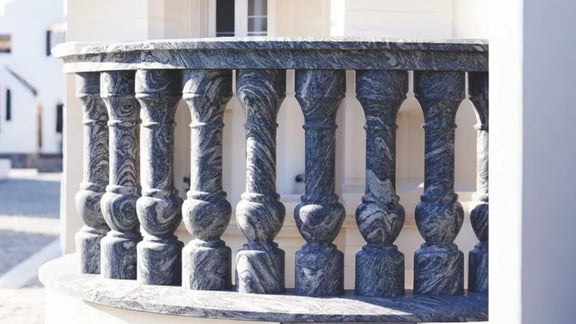 Marble Railing-Hand-Carved Stone Balustrade Rails